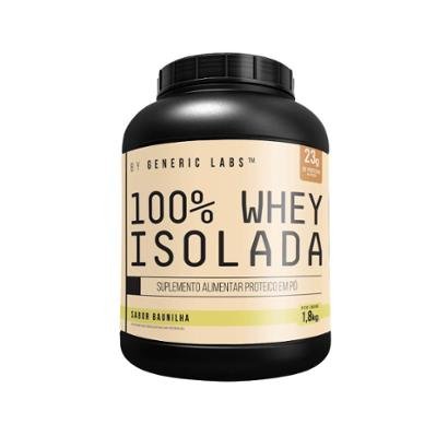 100% Whey Isolada (1,8kg) - Generic Labs - undefined | Netshoes