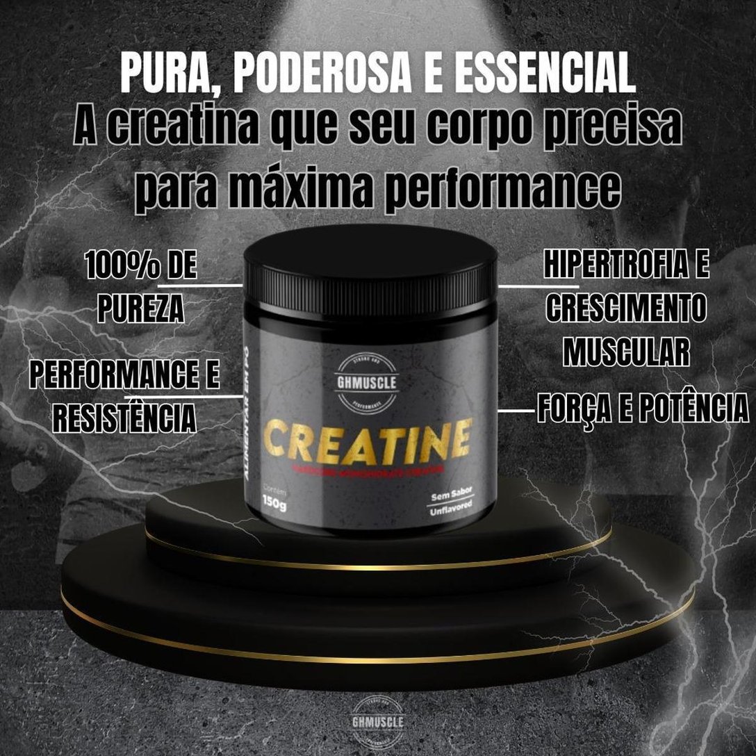 3 Ghdrol 3 Creatina Laboratório Ghmuscle - undefined | Netshoes