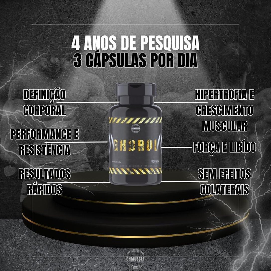3 Ghdrol 3 Creatina Laboratório Ghmuscle - undefined | Netshoes