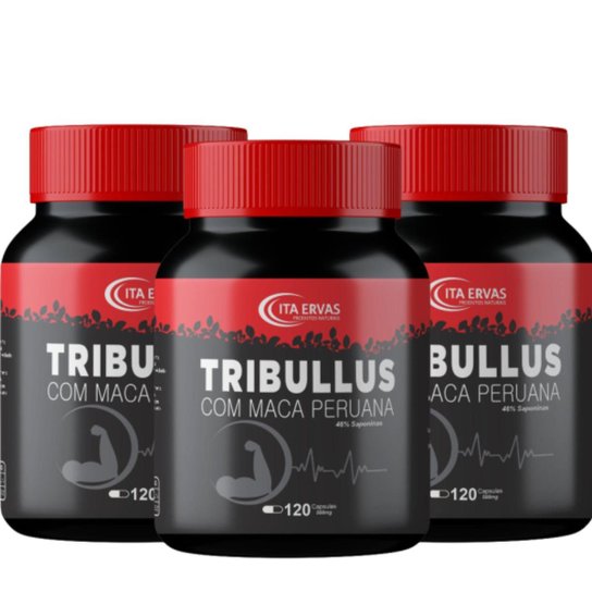 3x Tr1bullus Black 1500mg Saponinas Testo Power 120 Cápsulas - Nude ...