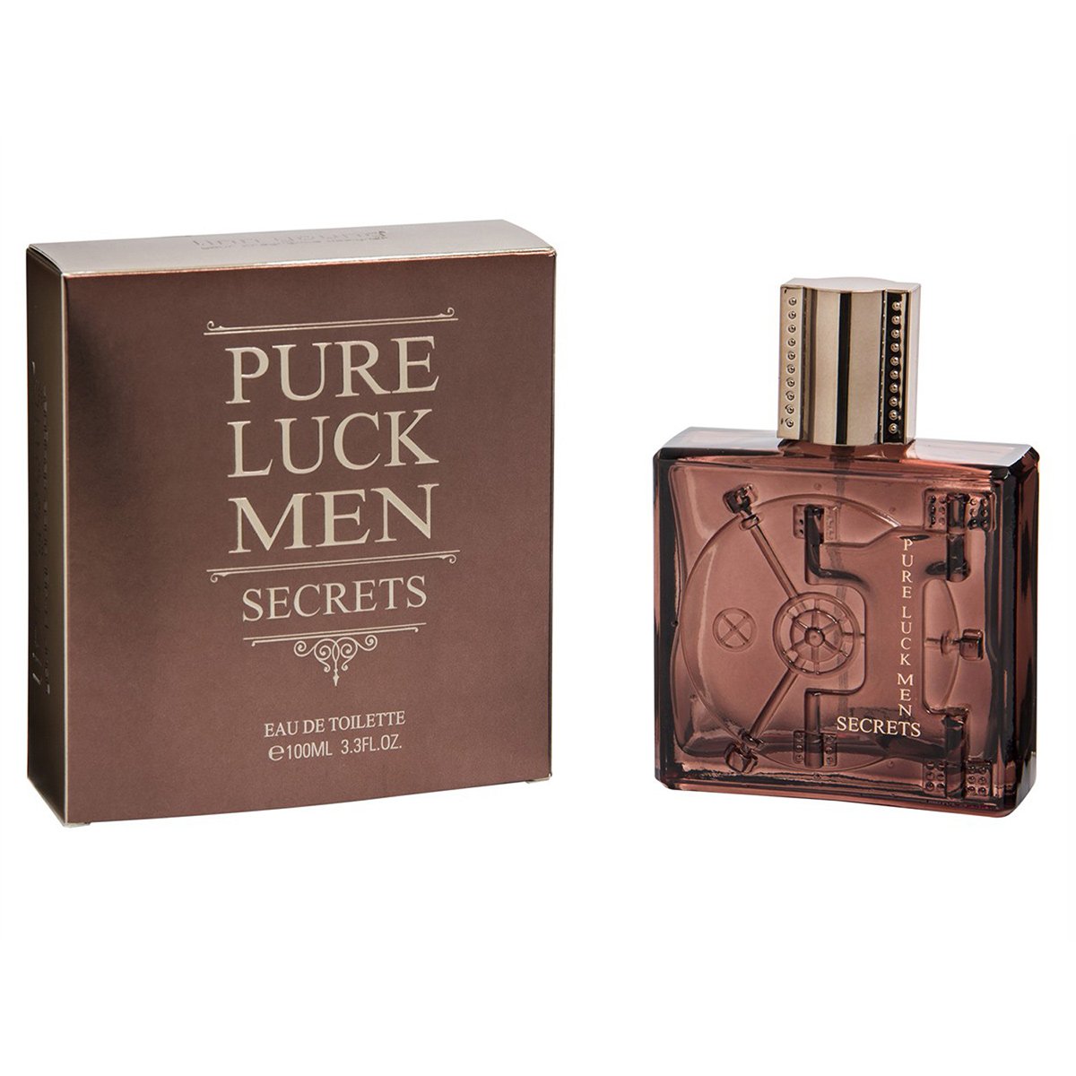 Perfume Pure Luck Men Secrets Masculino Coscentra EDT 100ml - Shopping ...