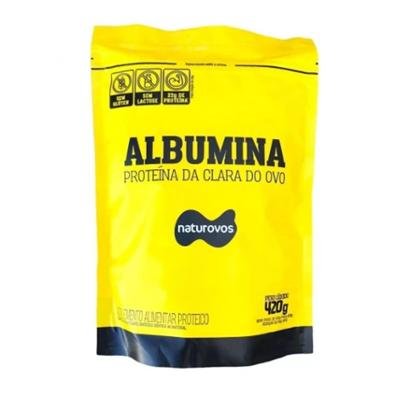 Albumina Proteina do Ovo 420g Naturovos - undefined | Netshoes