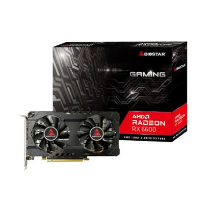 AMD Radeon RX 6600 8GB GDDR6 128bits - Biostar Matrix VA66M6RM81-TBSRH ...