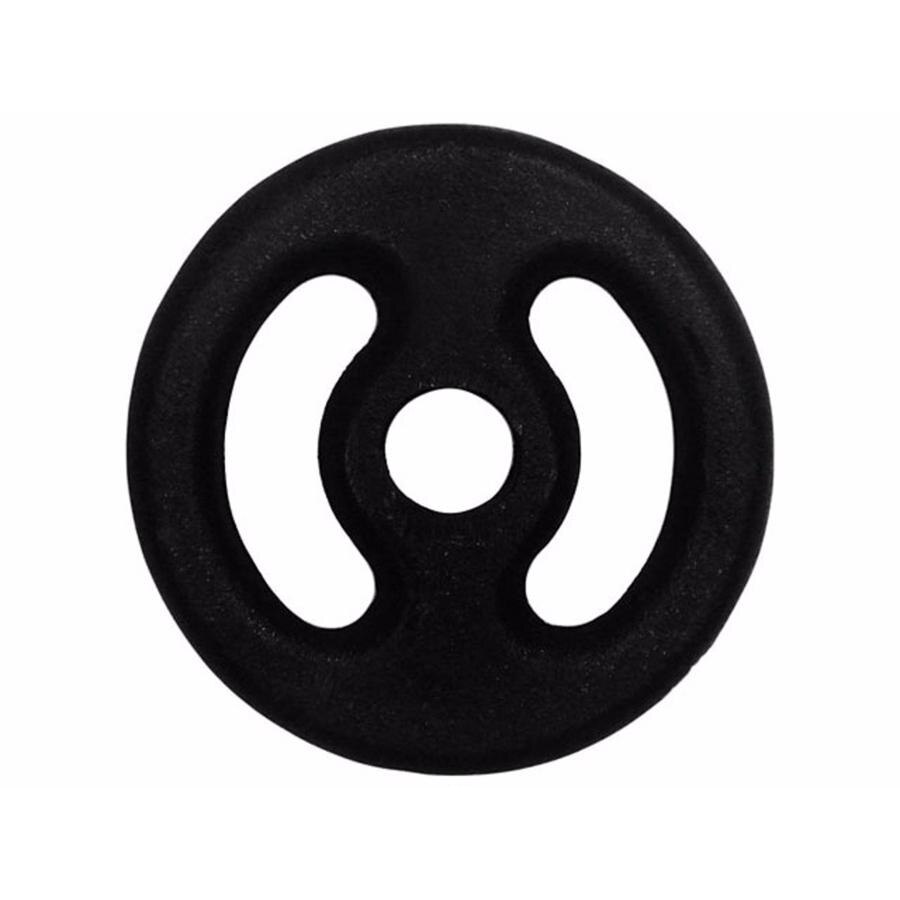 Anilha Pintada Peso Academia Musculação 2 Kg - Preto | Netshoes
