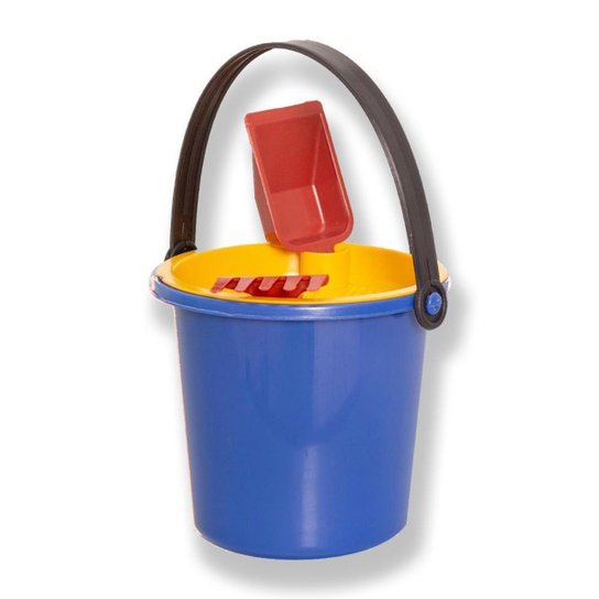 Balde de Praia com acessórios - Azul | Netshoes