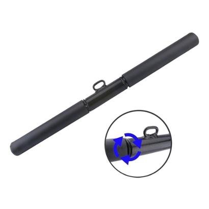 Barra Reta Tríceps Crossover Treino Musculação Resistente - Preto ...