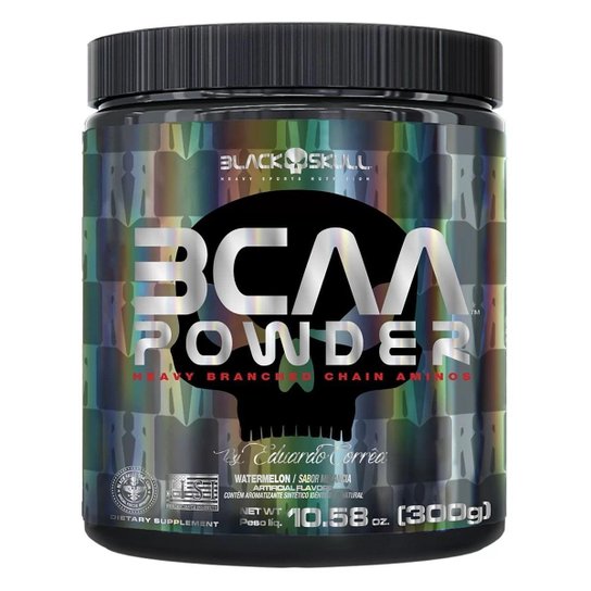 Bcaa Black Skull Powder 300g - Sabor Melancia - undefined | Netshoes