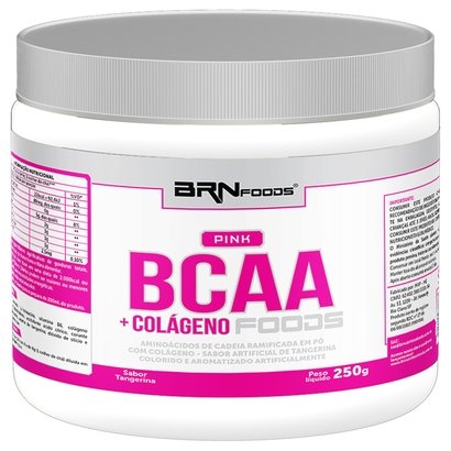 BCAA Pink + Colágeno BR Nutrition Foods - 250g - undefined | Netshoes