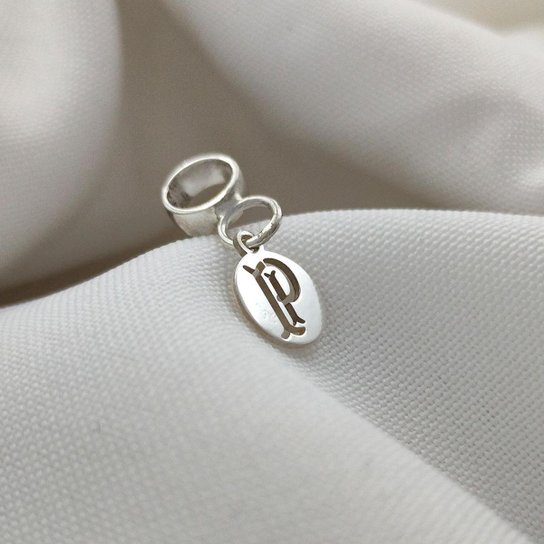 Berloque Oficial Palmeiras Brasão Tradicional em Prata 925 com ...