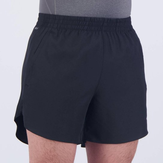 Bermuda Adidas Run It Preta e Cinza - Preto | Netshoes