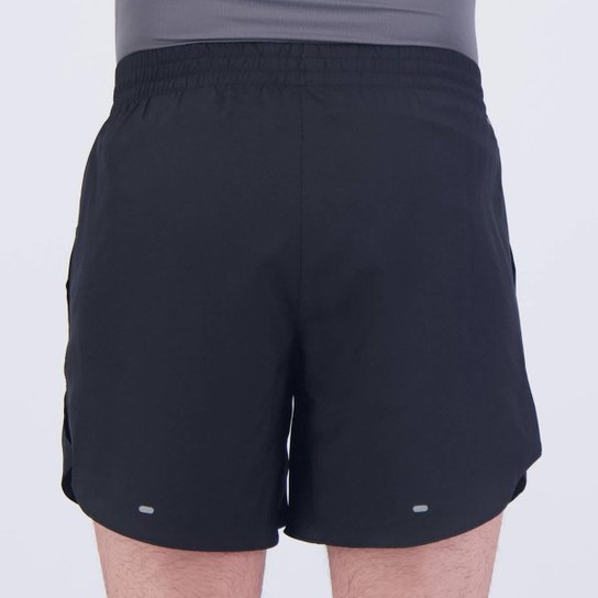 Bermuda Adidas Run It Preta e Cinza - Preto | Netshoes