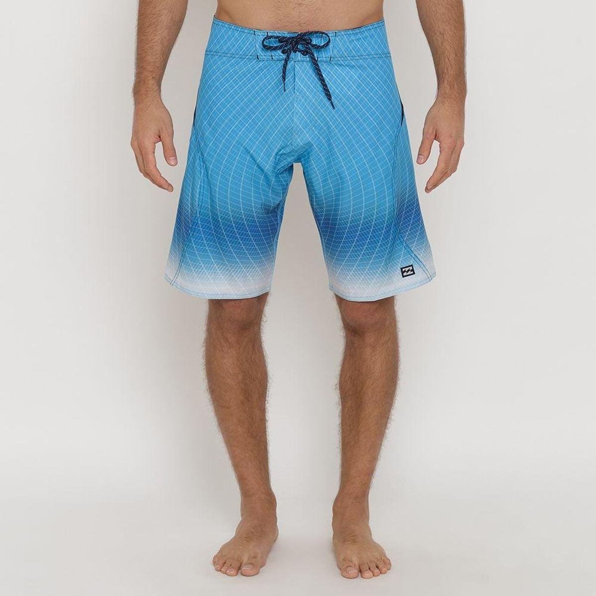 Bermuda Billabong Boardshort Fluid Pro Masculina - Azul | Netshoes