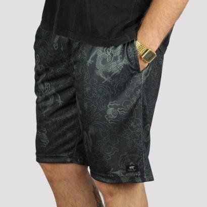 Bermuda Blunt Basquete Dragon - Preto - Preto | Netshoes