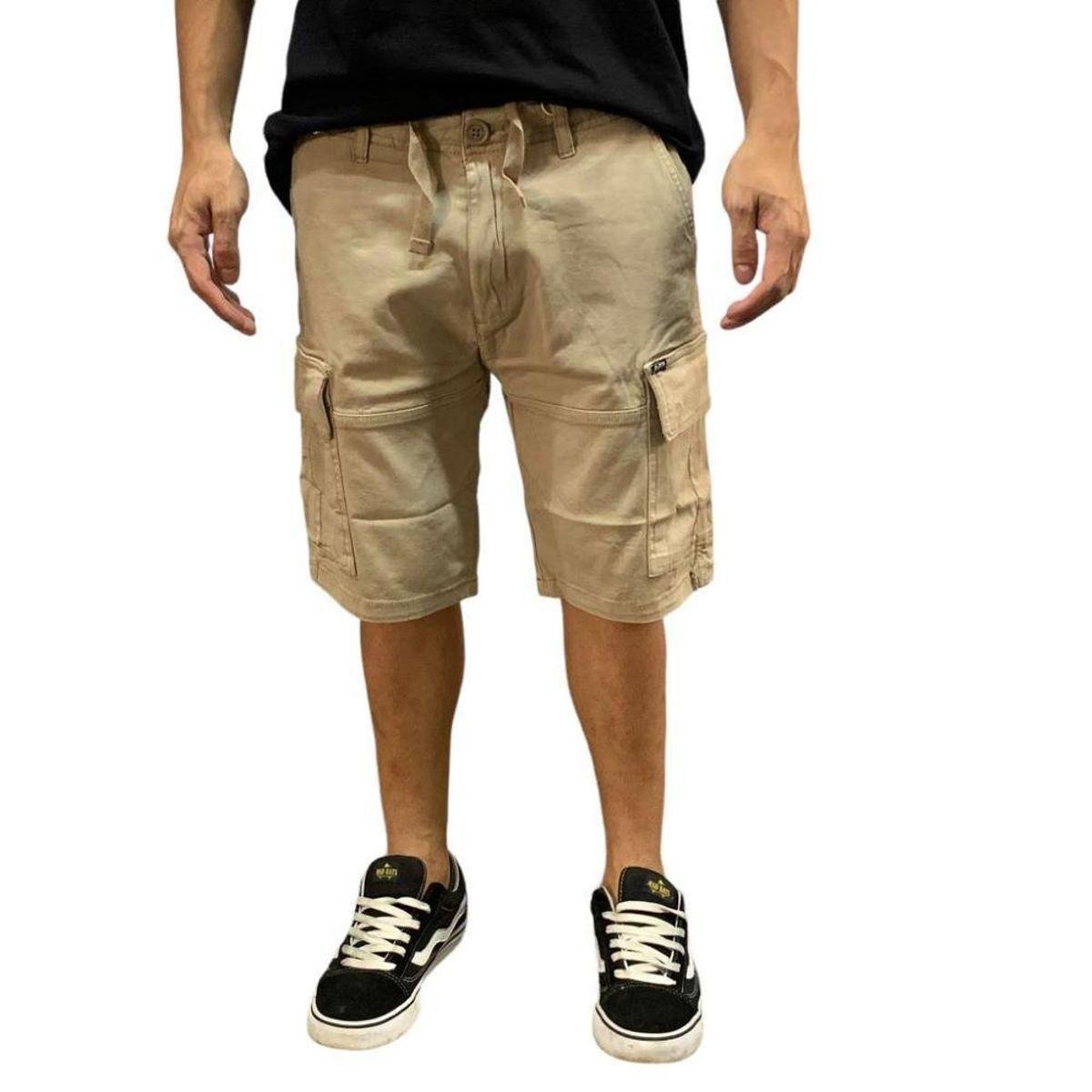 Bermuda Cargo Caqui HD - Cáqui | Netshoes