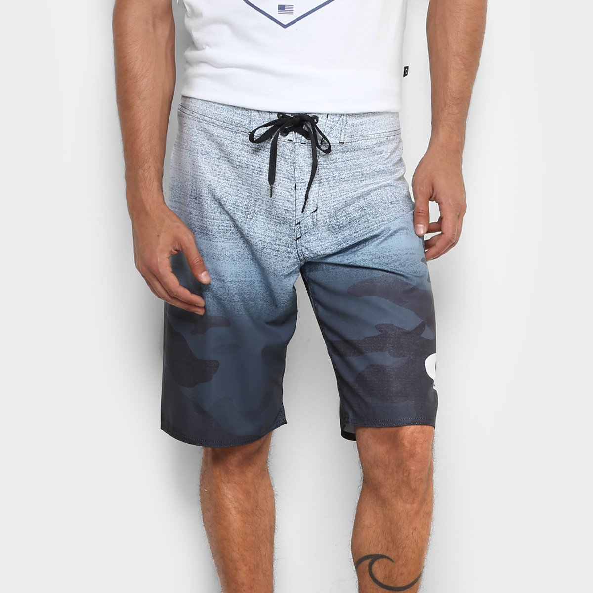 Bermuda D'água Oakley Mod Diagonal Masculina - Cinza | Netshoes