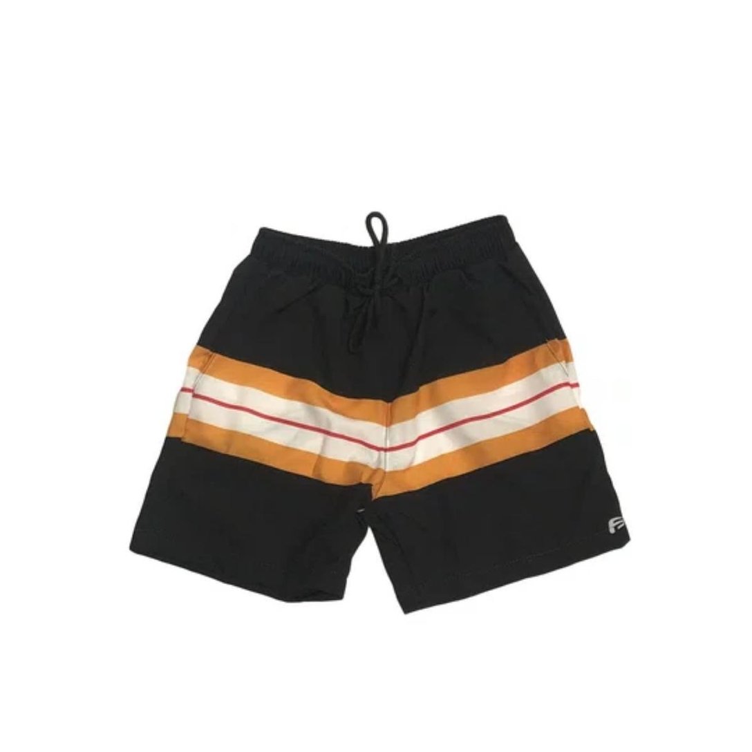 Bermuda Freesurf Juvenil Elastico Cool Preta - Preto | Netshoes