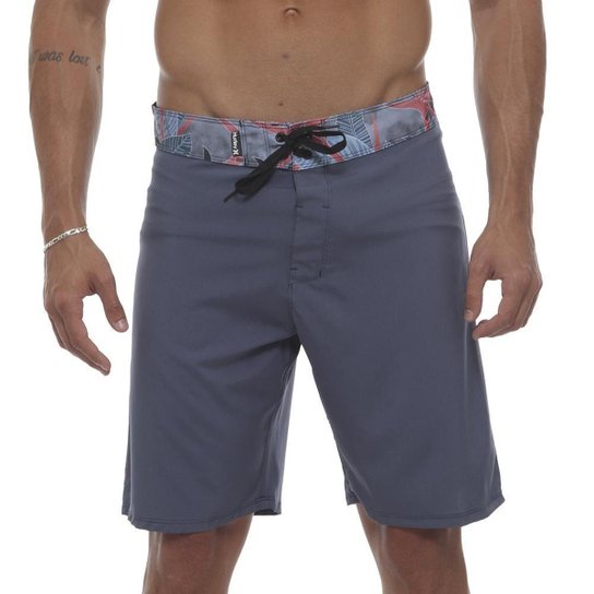 Bermuda Hurley Dragon Stripe 19,5" WT23 Masculina - Azul | Netshoes