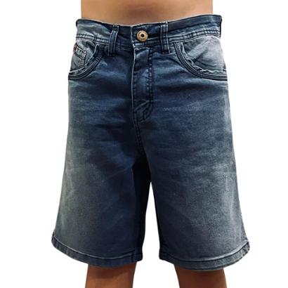 Bermuda Jeans Masculina HD Slim Azul 5764A - Azul | Netshoes