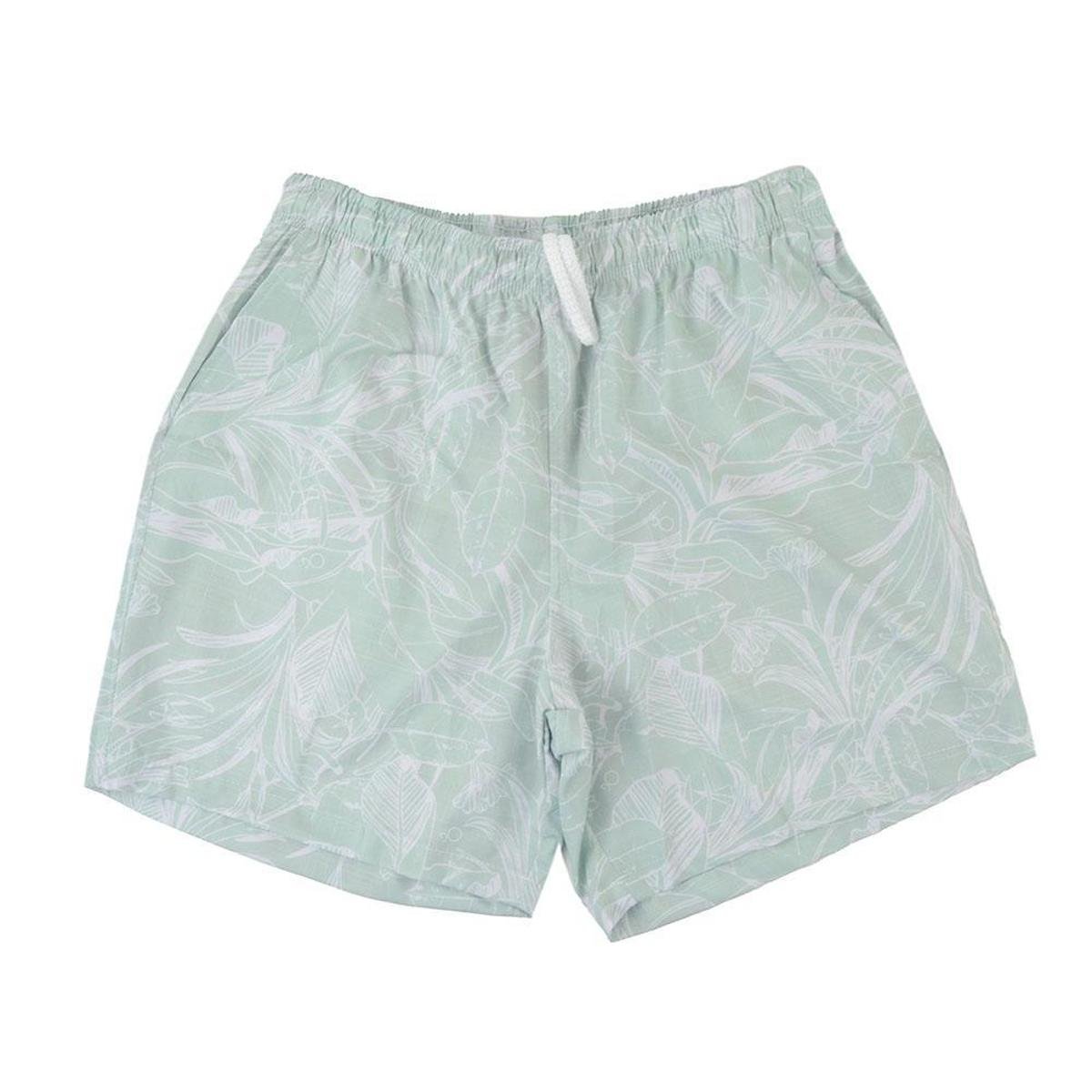 Bermuda Masculina Ogochi Boxer Essencial Verde Claro - 00400 - Verde ...