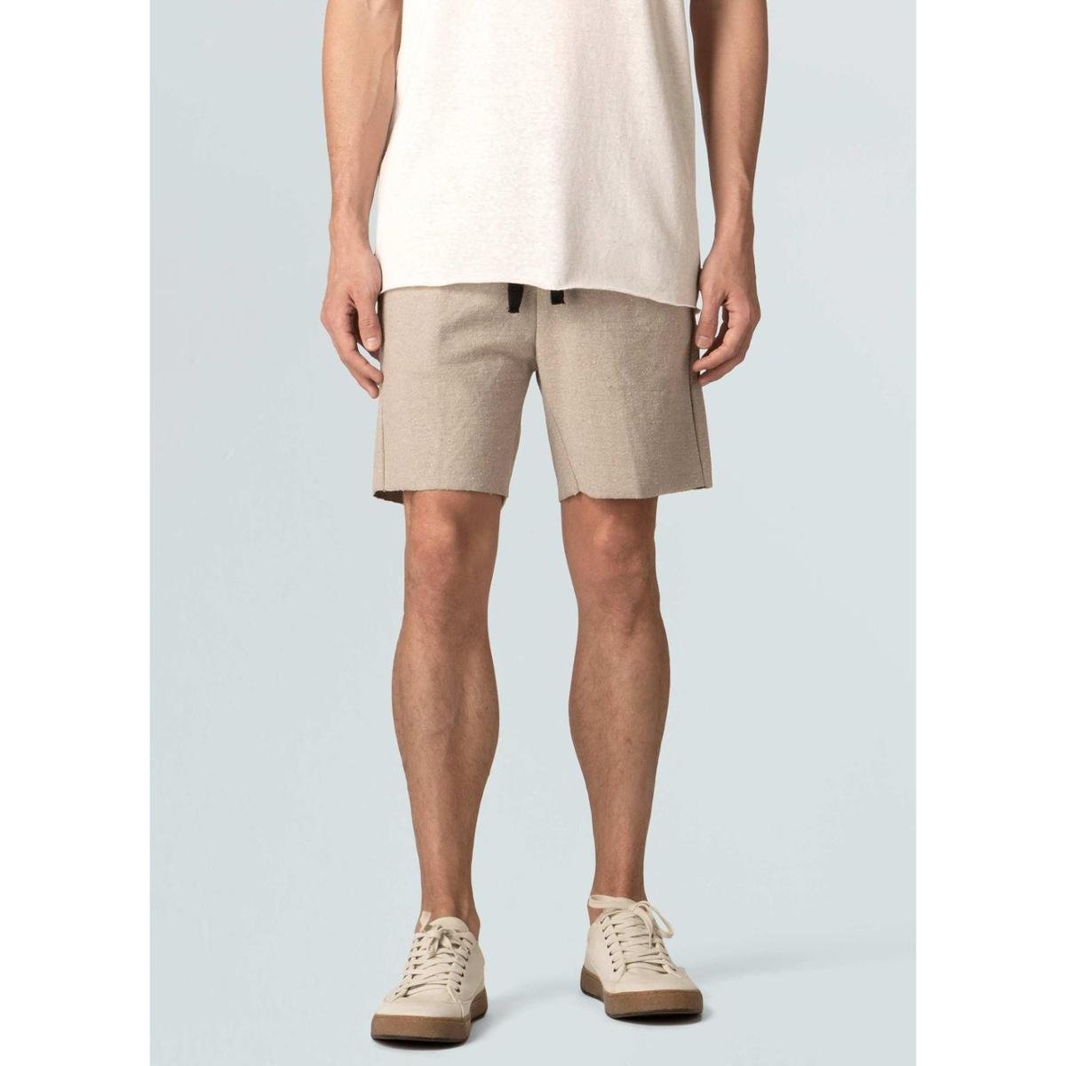 Bermuda Masculina Osklen Rustic E-Basics - Cinza Rustico - Azul | Netshoes