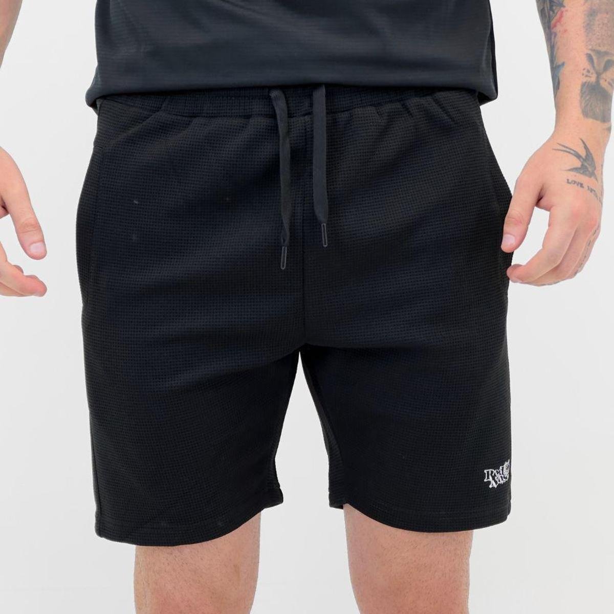 Bermuda Red Nose em Tecido Masculina - Preto | Netshoes