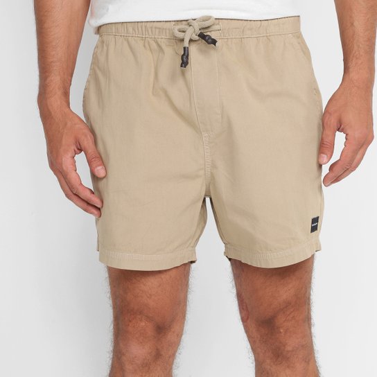 Bermuda Sarja Calvin Klein Color Masculina - Cáqui | Netshoes