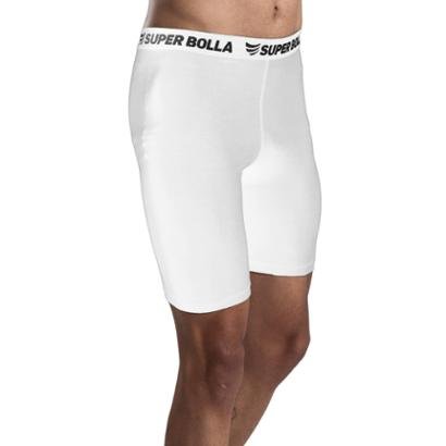 Bermuda Super Bolla Térmica Compressão Masculina - Branco | Netshoes