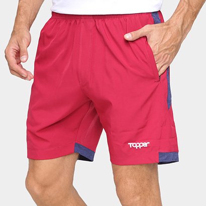 Bermuda Topper Foster Masculina - Vermelho | Netshoes