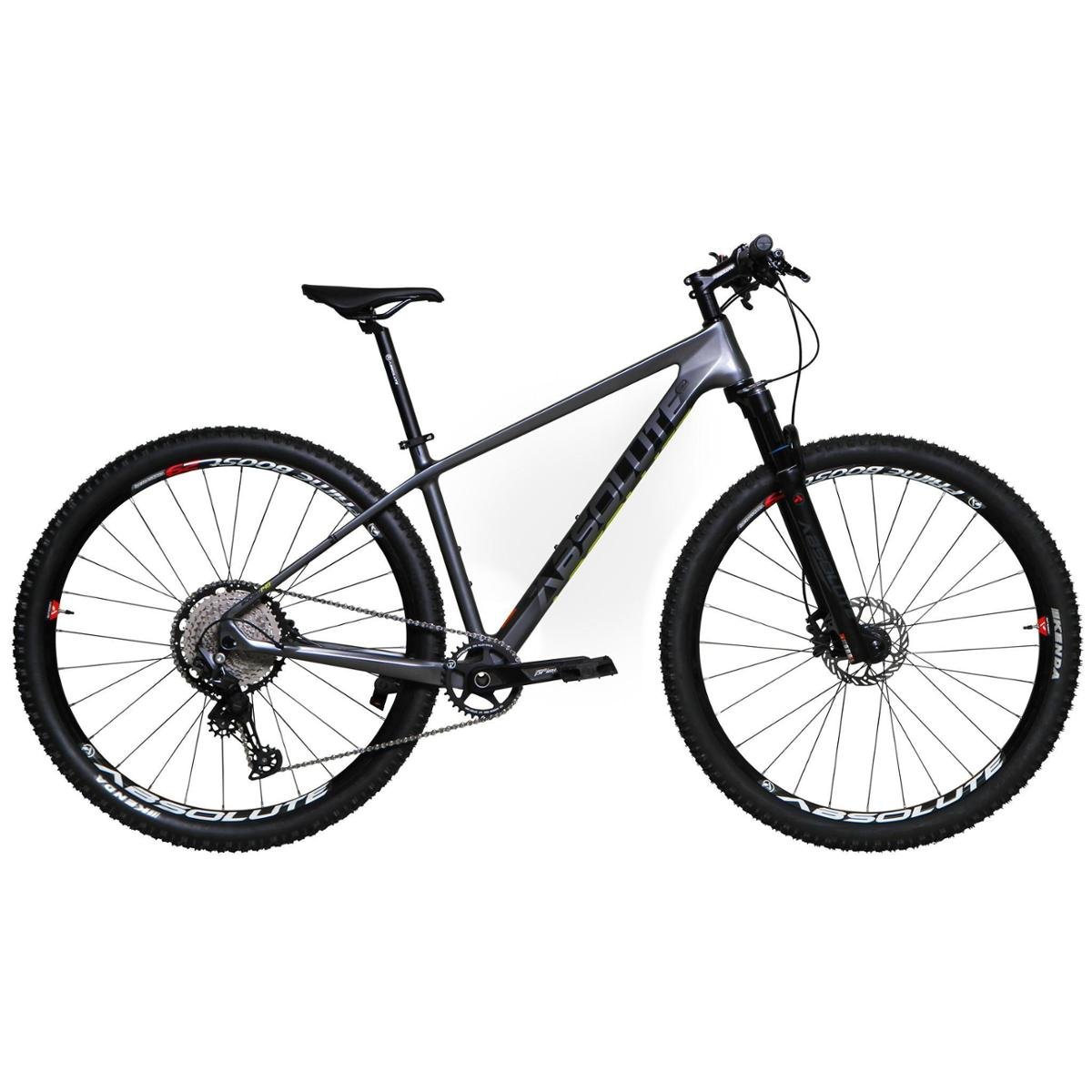 Suspensão de Bike Absolute Prime EXR Ar 120mm Mtb Trava Ajuste de ...