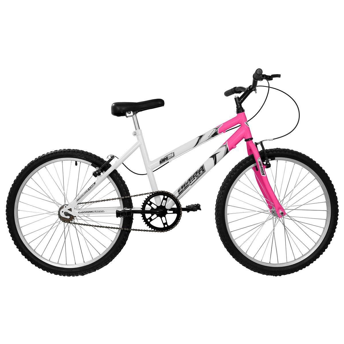 Bicicleta de passeio feminina Ultra Bikes Bike Aro 24 bicolor 18 ...