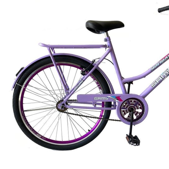 Bicicleta Aro 26 Feminina Retro Urbana Tropical Freios V Brake Rodas ...
