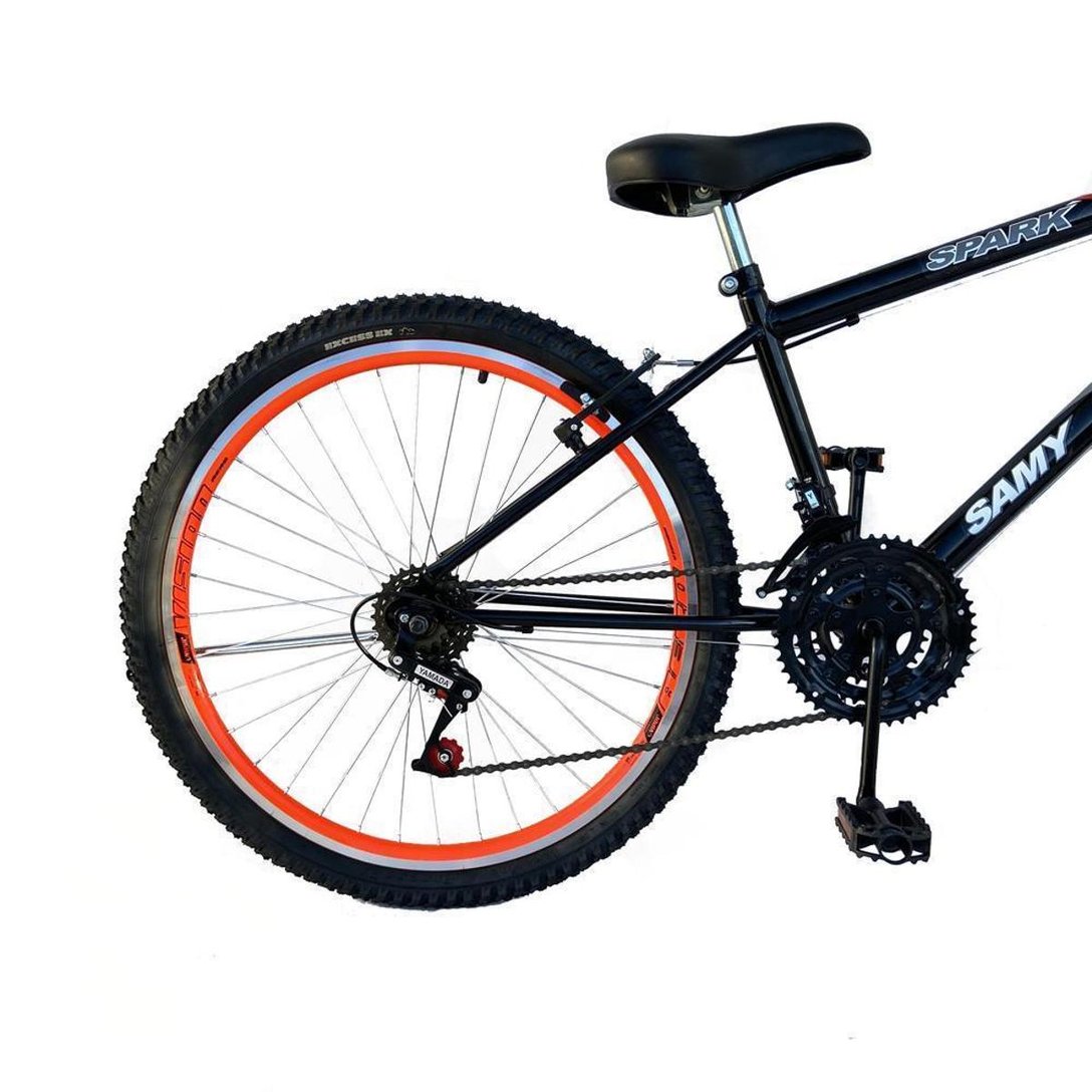 Bicicleta Aro 26 Masculina Com Marcha Freios V Brake Rodas Alumínio ...