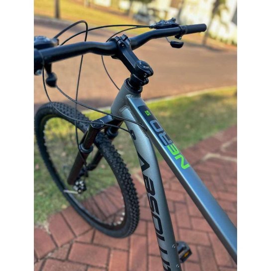 Bicicleta Aro 29 Absolute Nero 5 21v Câmbios Shimano Tz Freio a Disco Hidráulico Suspensão Diant ...
