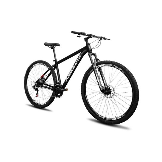 Bicicleta Aro 29 Absolute Nero 5 Alumínio 21v Câmbios Shimano Tz Freio a Disco Suspensão ...