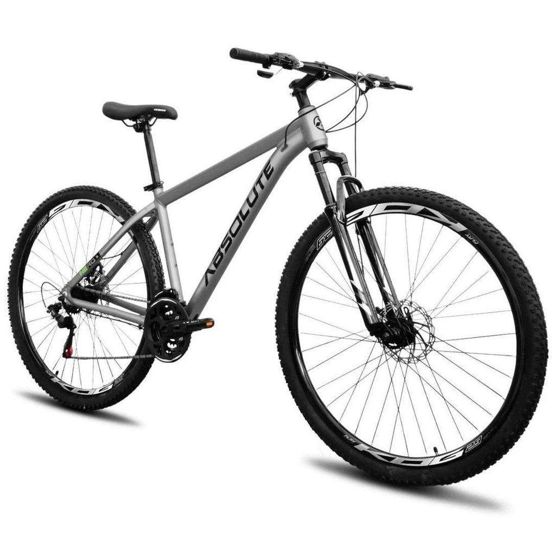 Bicicleta Aro 29 Absolute Nero 5 Alumínio 21v Câmbios Shimano Tz Freio a Disco Suspensão ...