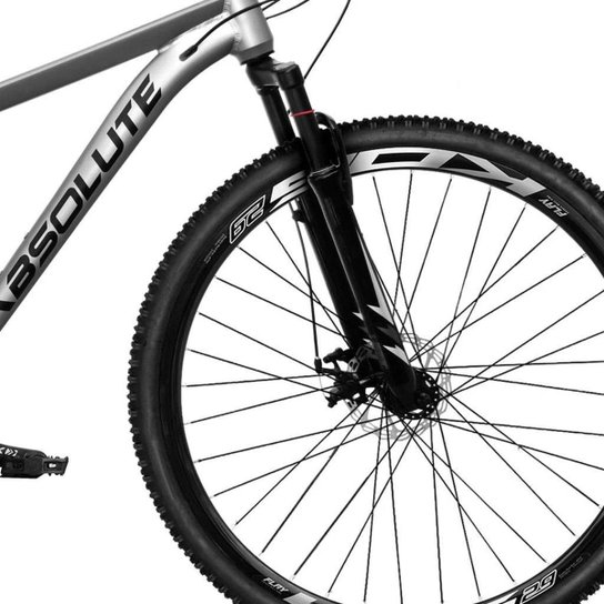 Bicicleta Aro 29 Absolute Nero 5 Alumínio 21v Câmbios Shimano Tz Freio a Disco Suspensão ...