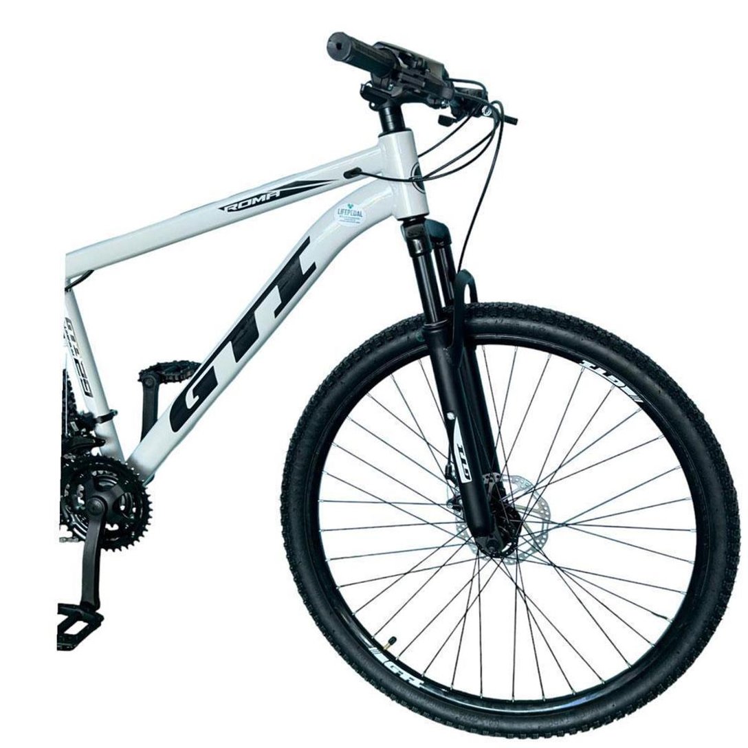 Bicicleta aro 29 GTI Aluminio 21 Velocidades Freio a Disco Original Mtb ...