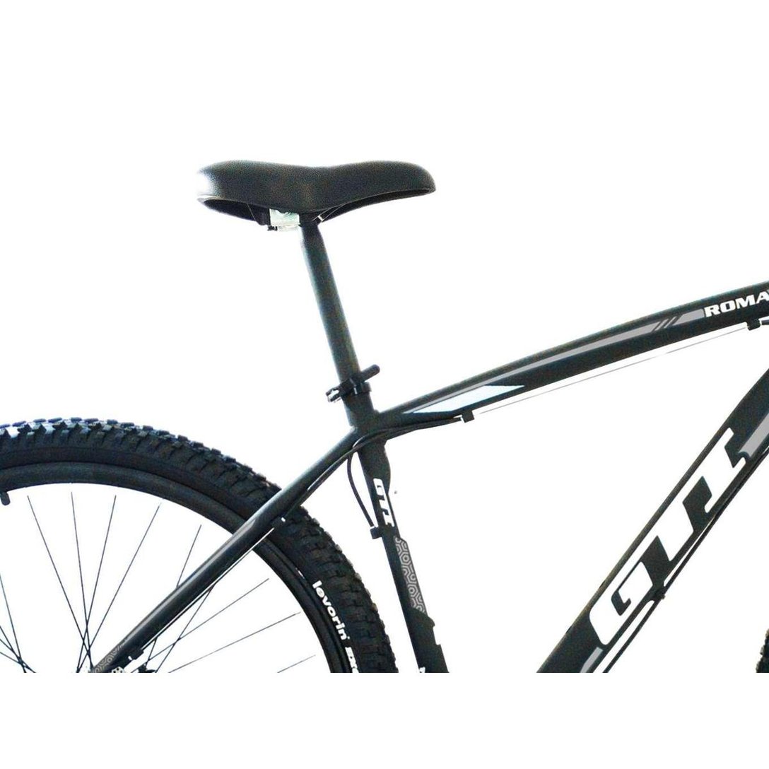 Bicicleta Aro 29 GTI Roma 21V Freio Disco Shimano Tourney - Preto+Cinza ...