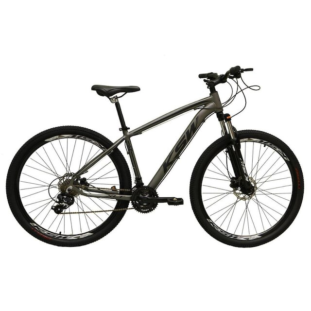 Bicicleta Aro 29 KSW XLT 27v K7 Freios a Disco Hidráulicos Kit 3x9 ...