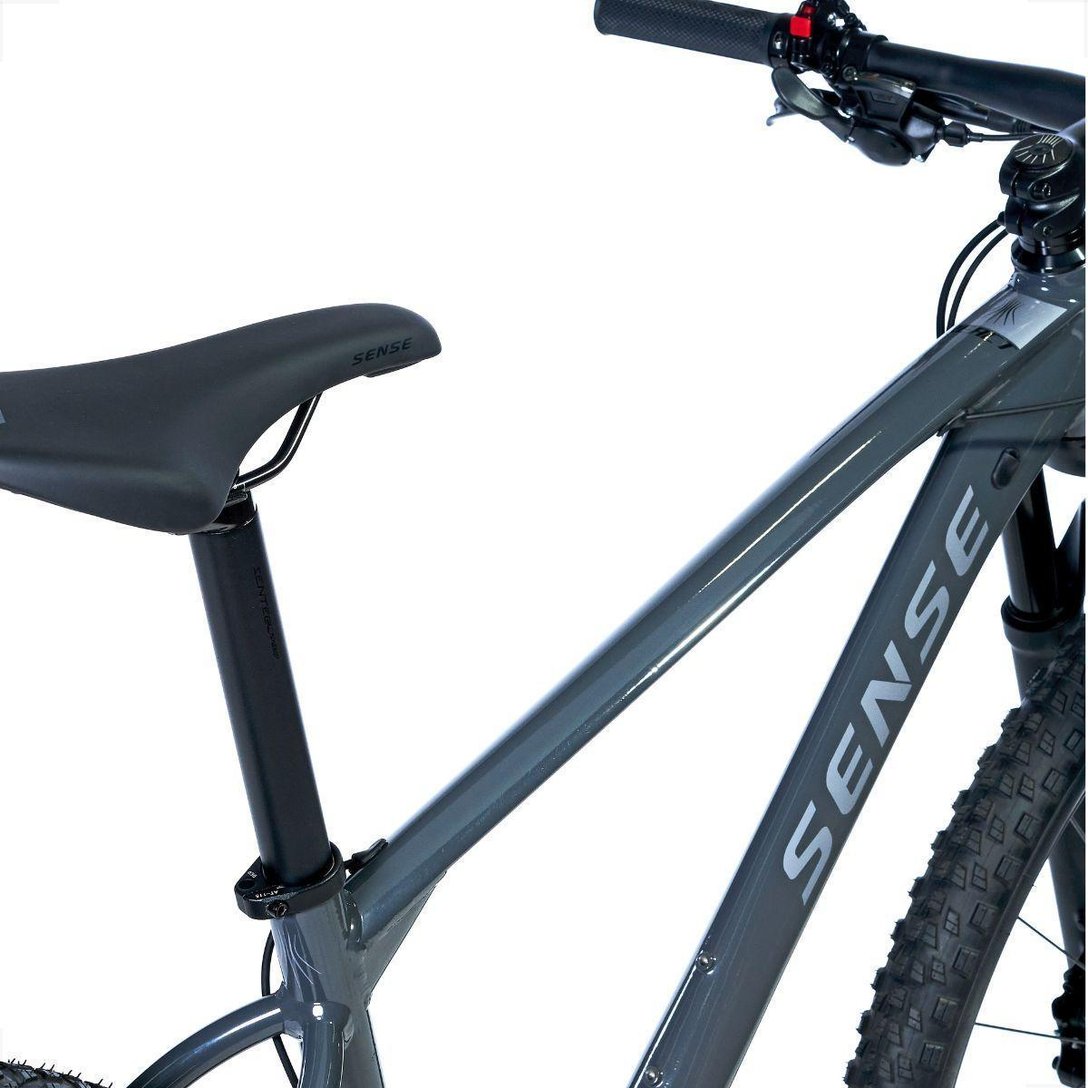 Bicicleta Aro 29 Mtb Sense React Sport 2025 Freio Hidráulico 2x8 Velocidades - Cinza | Netshoes