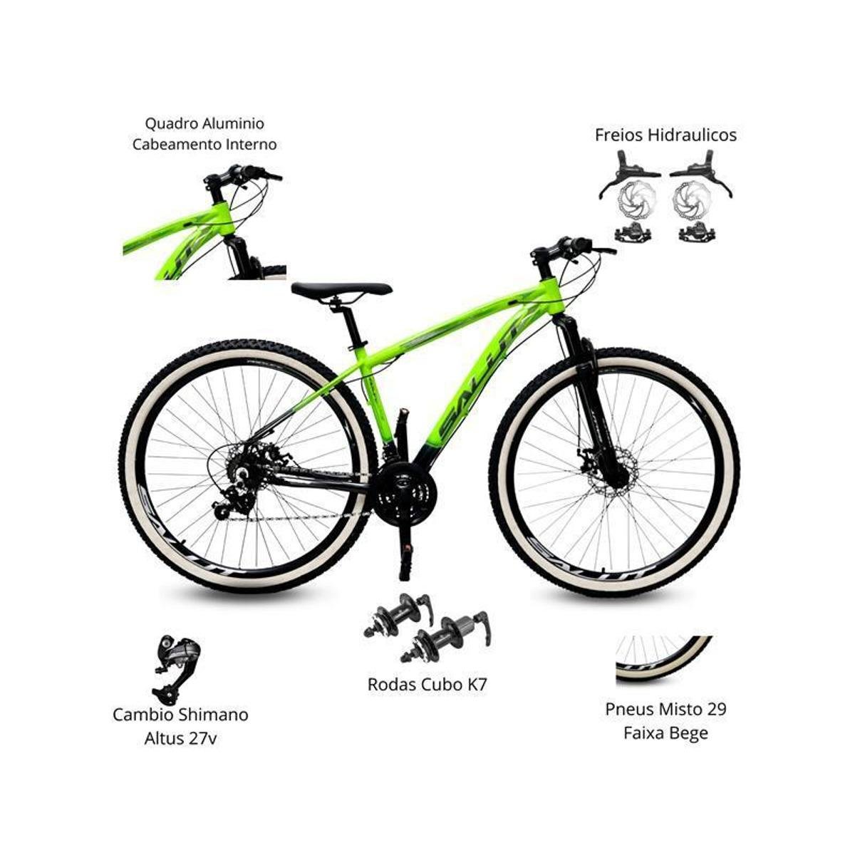 Bicicleta Rodado 29 Cambios Shimano em promoção na Netshoes!