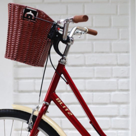 Bicicleta Blitz Vintage Retro Style 7v Shimano - Branco | Netshoes