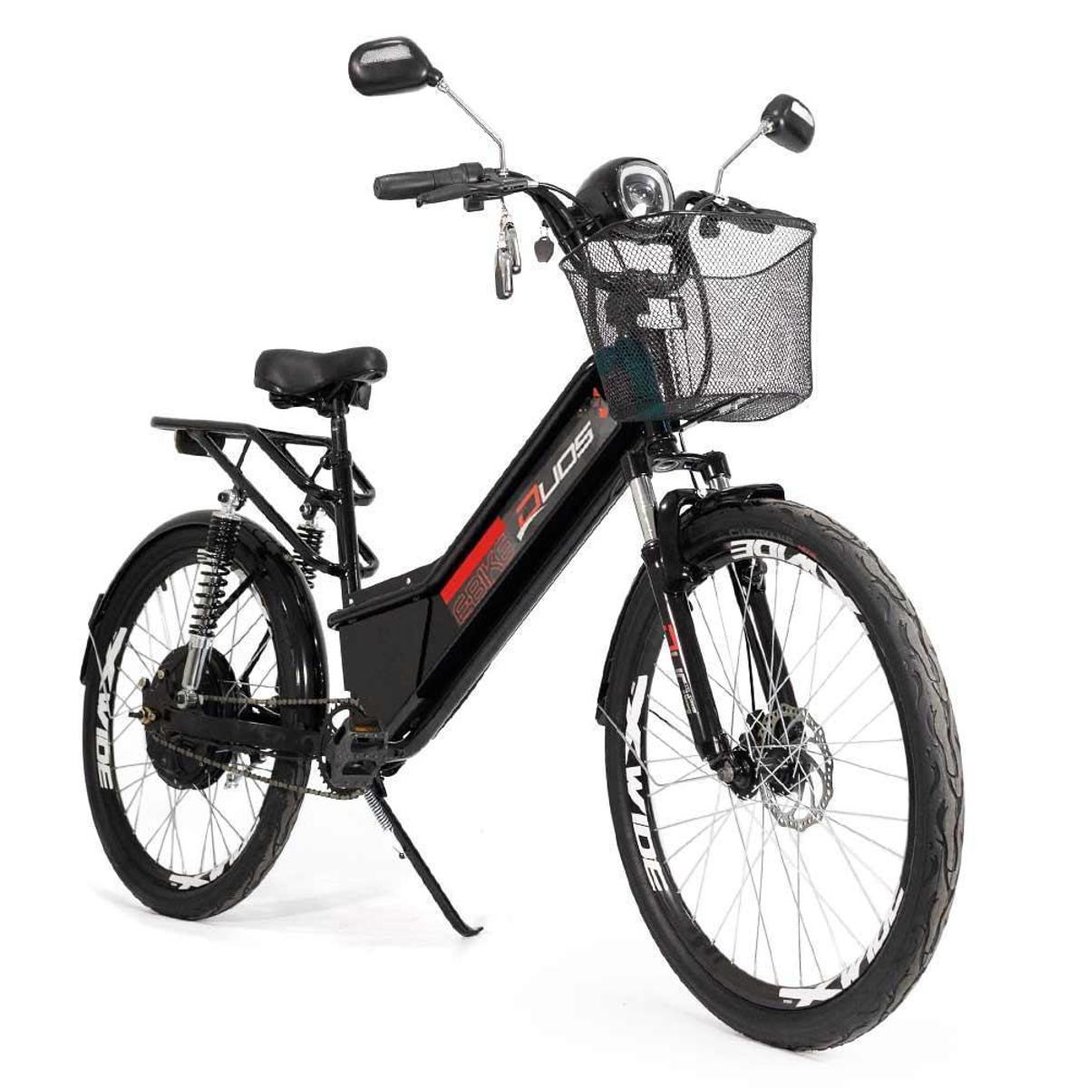 Bicicleta Elétrica Duos Bike Duos Confort Full 800w 48v 15ah s - Preto | Netshoes
