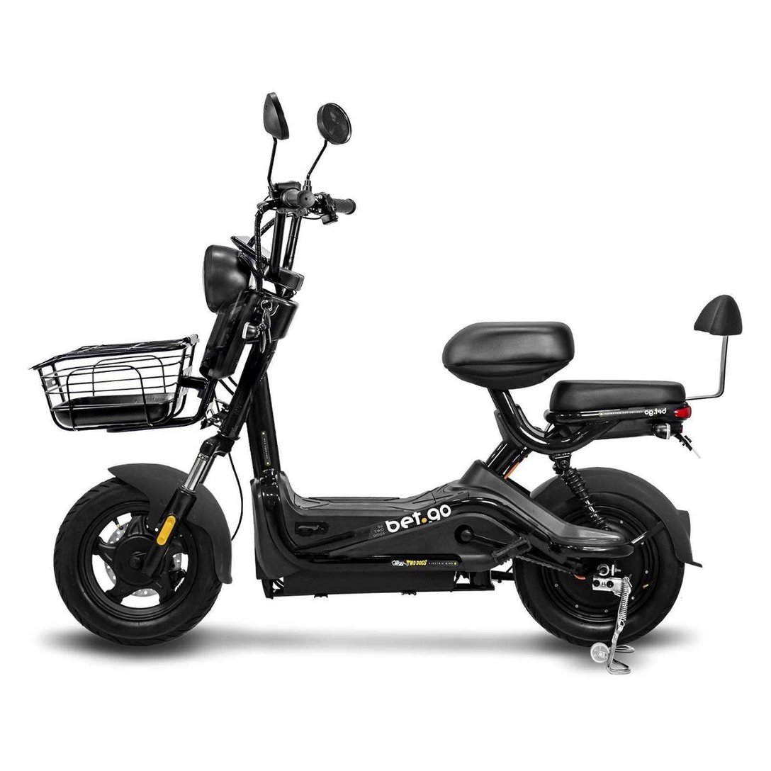 Bicicleta Elétrica Two Dogs Bet.GO 500W 48V - Preto | Netshoes