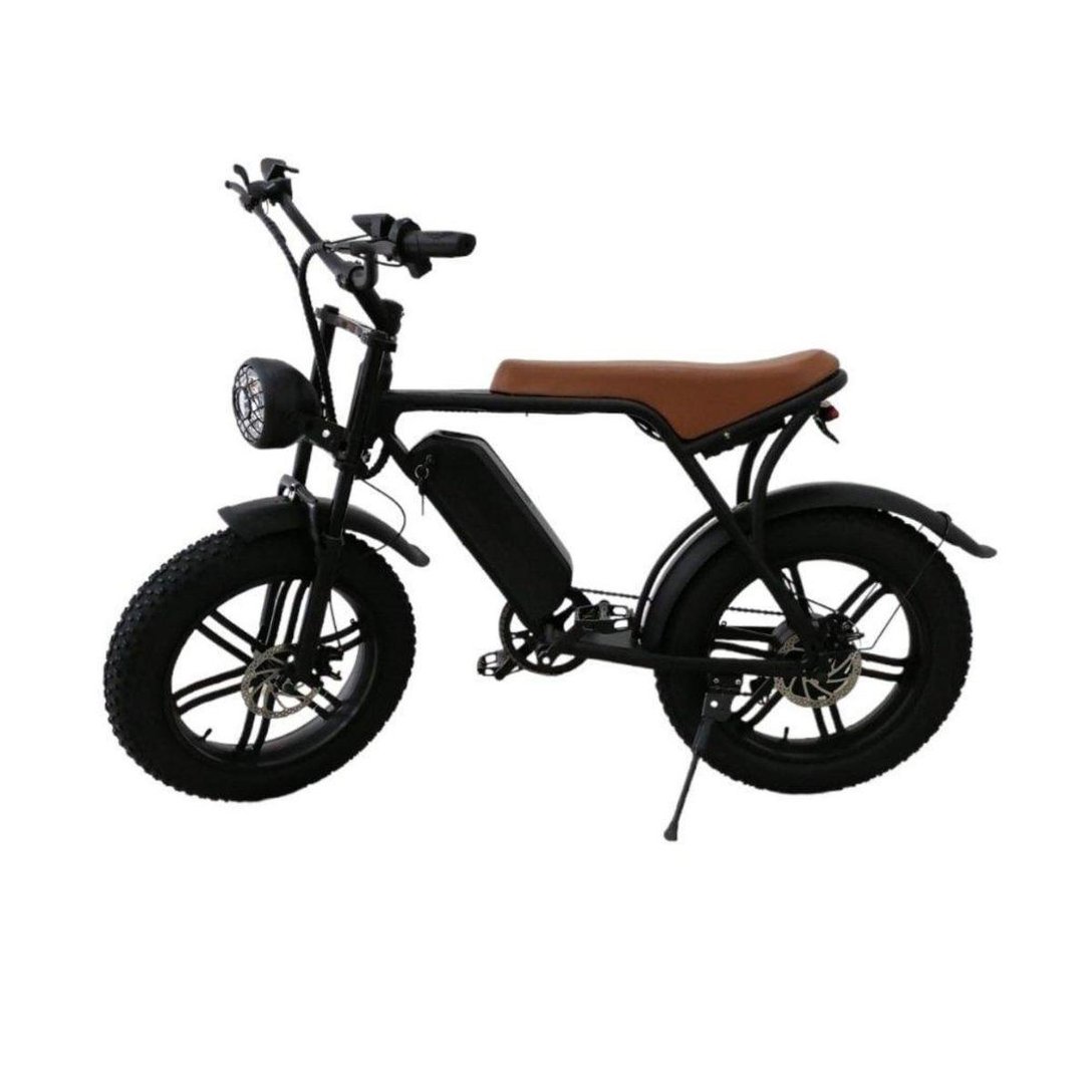 Bicicleta Fat Bike Eletrica V8 1000w - Preto | Netshoes