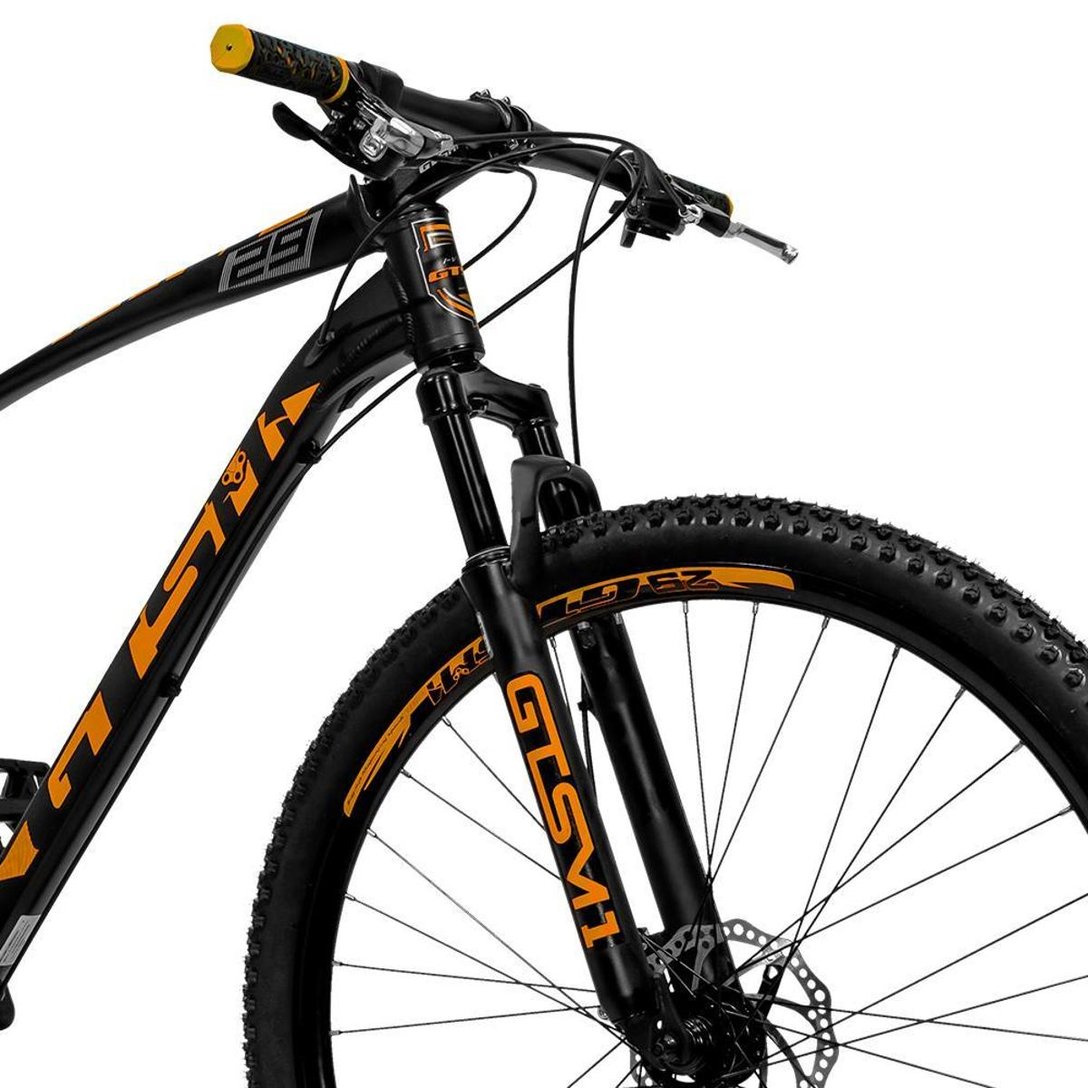 Bicicleta GTS M1 Freio Disco 21V Shimano Tourney Suspensão I-Vtec SX ...