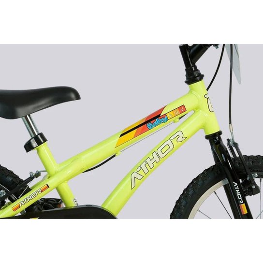 Bicicleta Infantil Athor Baby Boy Aro 16 - Amarelo Neon | Netshoes