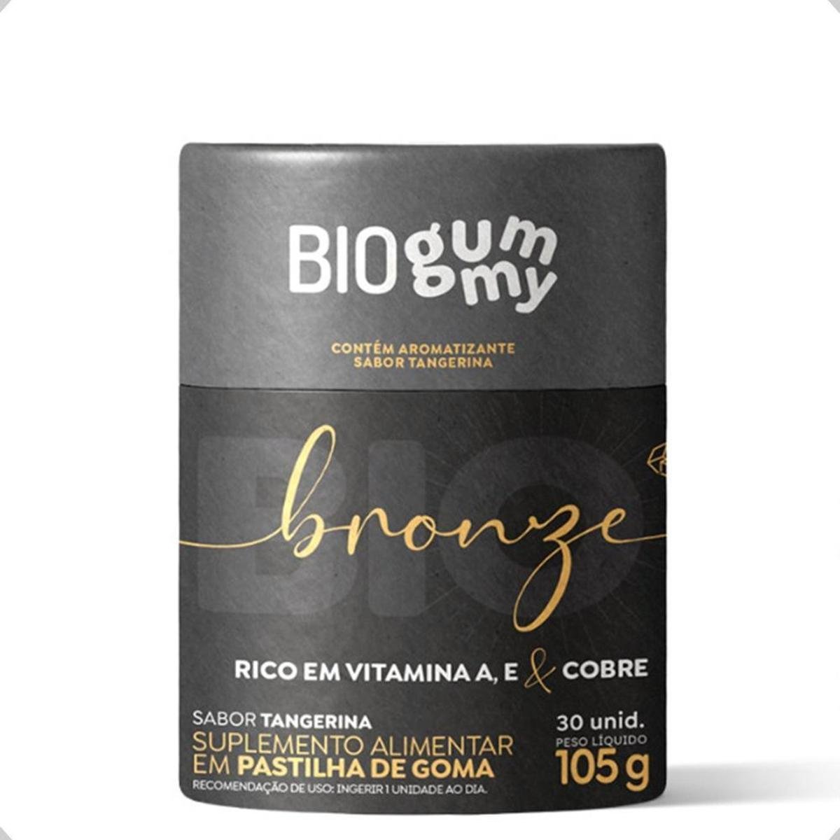 Bio Bronze Biogummy Suplemento de Vit A, Vit E e Cobre em Gomas ...