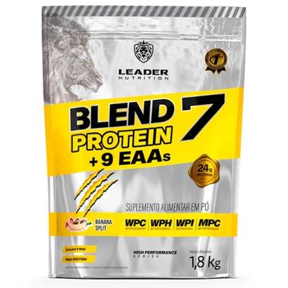 Blend 7 Protein + 9 Aminoácidos Pouch 1,8kg Leader Nutrition ...