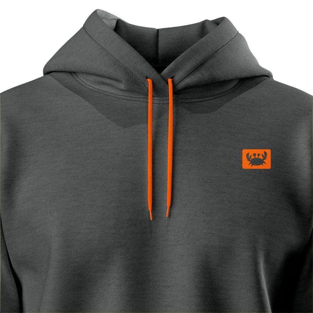 Blusa de Frio Moletom Canguru com Capuz Macio Relaxado Siri - Chumbo ...